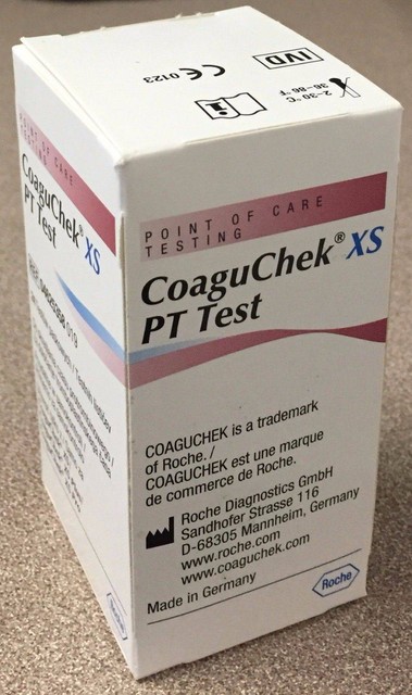 BRAND NEW SEALED 09/30/22 ROCHE COAGUCHEK XS PT/INR TEST STRIPS 24/BX ...