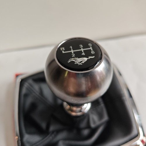 GUNMETAL RACE BALL 6SP WEIGHTED SHIFT BALL GEAR KNOB for FORD MUSTANG ...