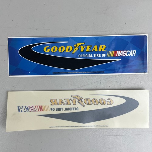 Vintage Good Year Nascar Sticker Bumper Tire Racing Cars Lot Of 2 ...