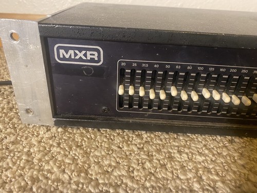 MXR One Third Octave EQ Rack Mounts Professional Equalizer Untested ...