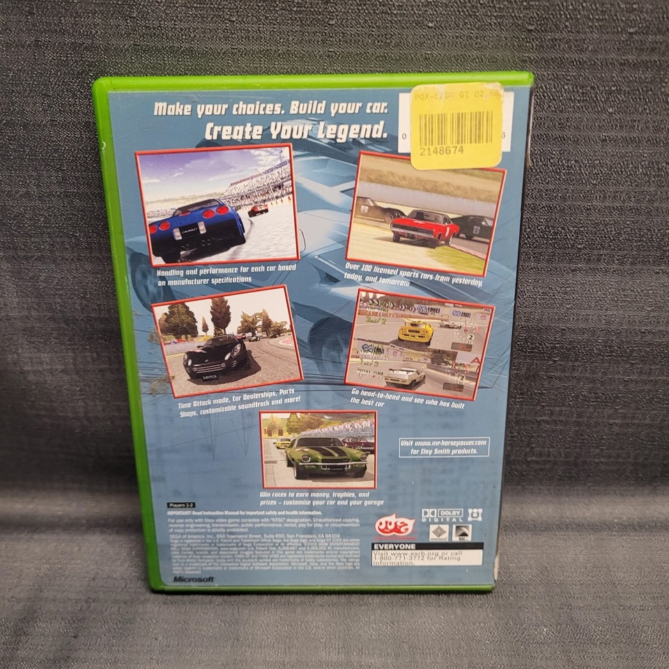 Sega GT 2002 (Microsoft Xbox, 2002) Video Game 10086640106 | eBay