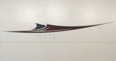 SET OF KEYSTONE 2011 LAREDO DECALS 90x7.25" RV SIDE SPEAR STRIPES ...