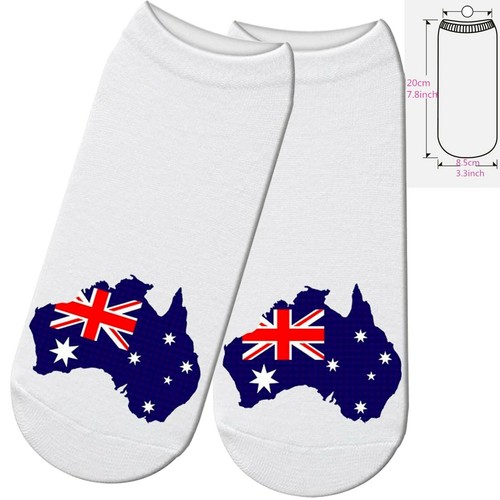 Australian flag socks Aussie AUS Oz Australia Day sunburnt country ...