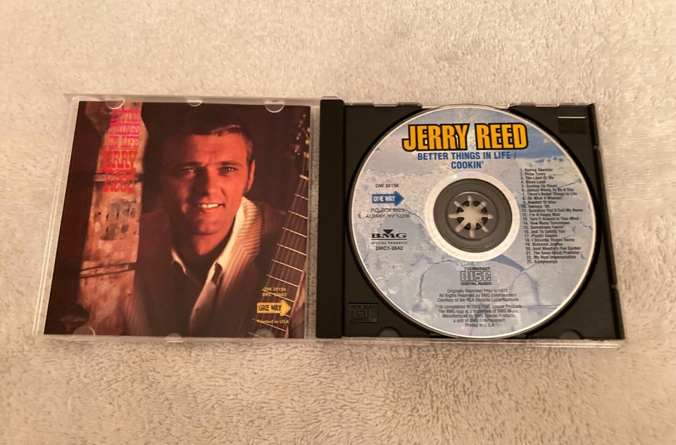 Jerry Reed CD Better Things In Life / Cookin -2 LP's On 1 CD | eBay