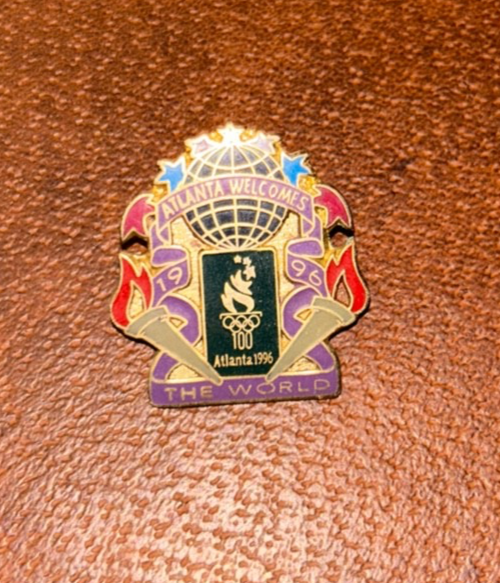 Atlanta 1996 Atlanta Welcomes the World Olympic Pin Summer Olympics ...