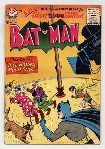 Batman #103 GD- 1.8 1956 | eBay