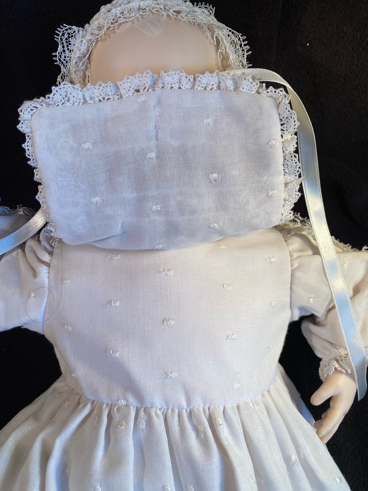 Vintage 1986 Franklin Mint Heirloom Doll Christening Porcelain Baby 18 ...