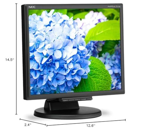 NEC Display E172M-BK 17" Class SXGA LCD Monitor - 5:4 - Black | eBay
