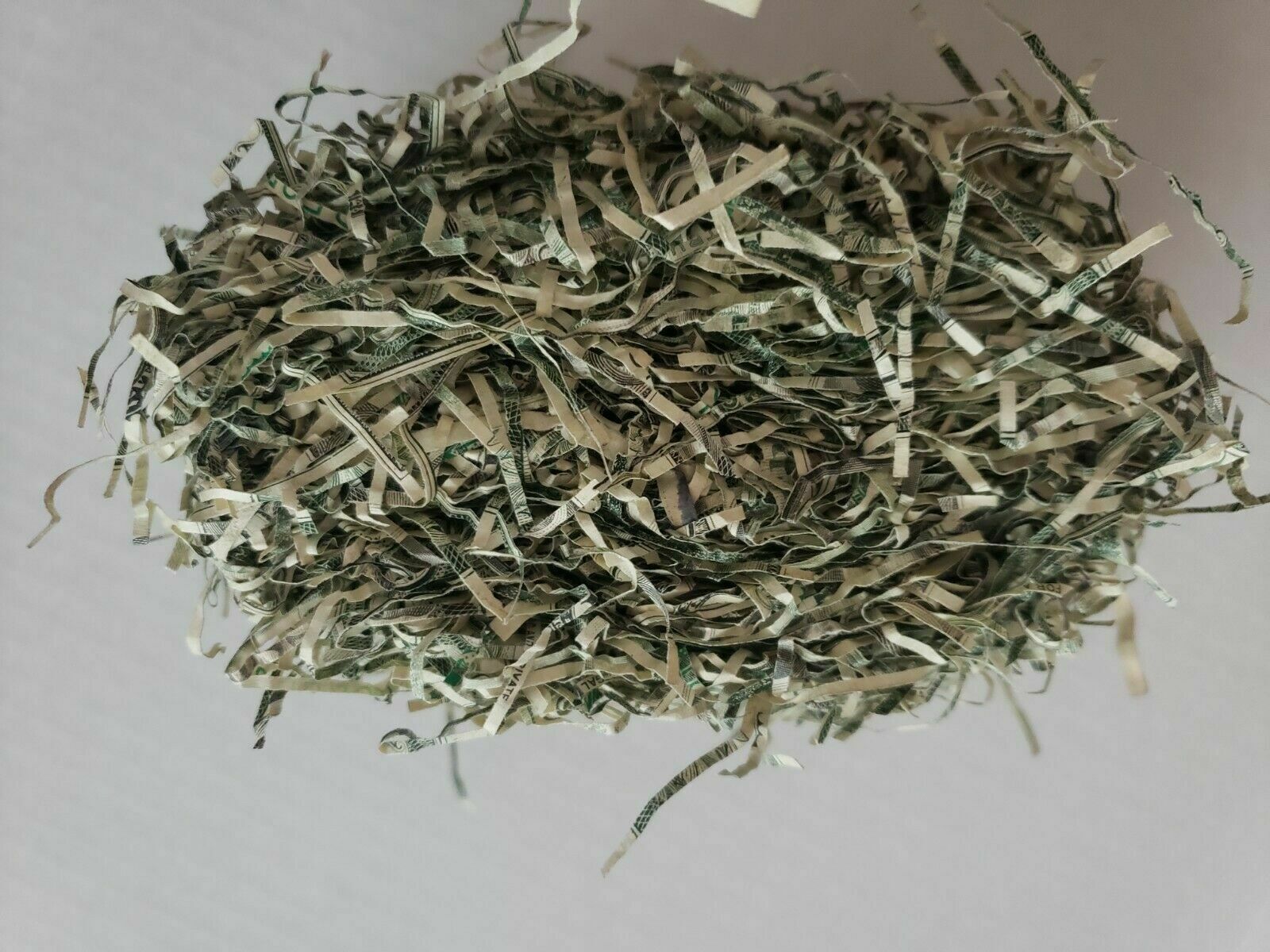 Vintage 2 Pounds of Real Shredded US Currency Money long Bagged | eBay