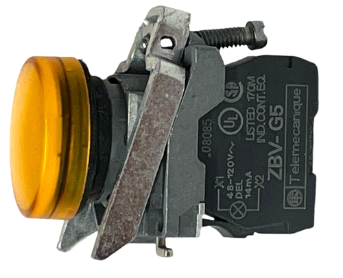 TELEMECANIQUE ZBV-G5 48-120V 14MA Yellow | eBay