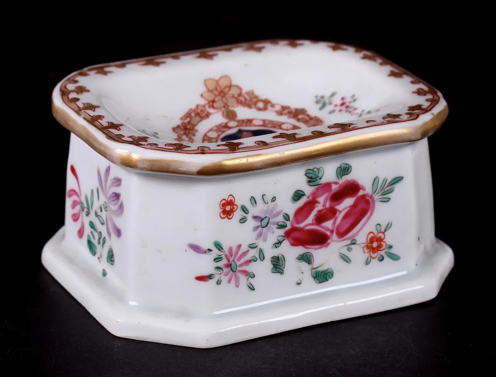 Antique Chinese Export Samson Porcelain Open Salt | eBay