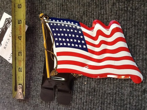 NEW 48 STAR AMERICAN FLAG LICENSE PLATE TOPPER ! | eBay
