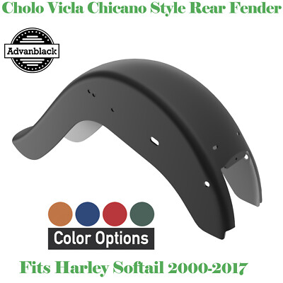 Cholo Vicla Chicano Style Extended Rear Fender Fits Harley Softail 2000 ...