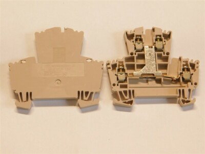 Weidmuller WDK 2.5V / 102230 Feed-through Double-tier Terminal Block ...