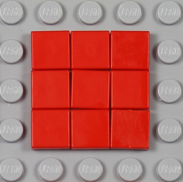 LEGO - 1x1 Square Tiles - PICK YOUR COLORS Smooth Finishing Flat Mosaic ...