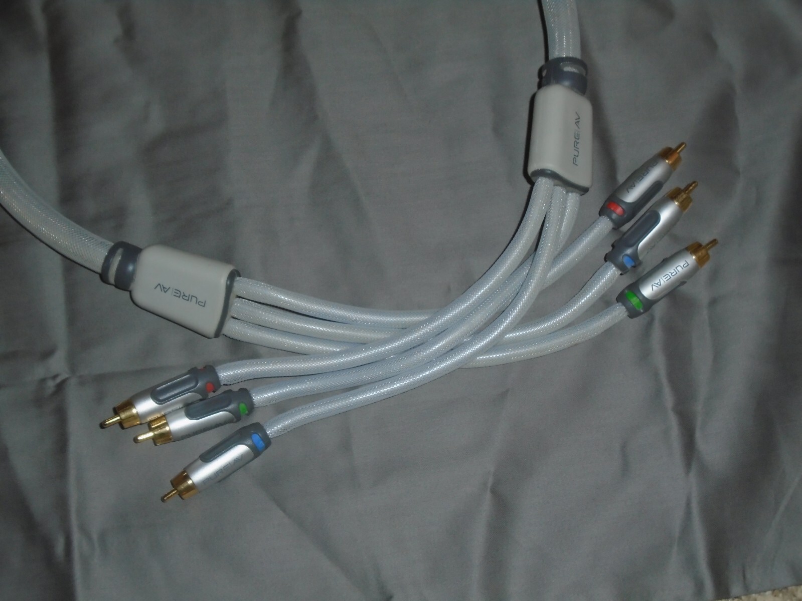 Belkin Pure AV component cable 3 FT for HDTV like new no box | eBay