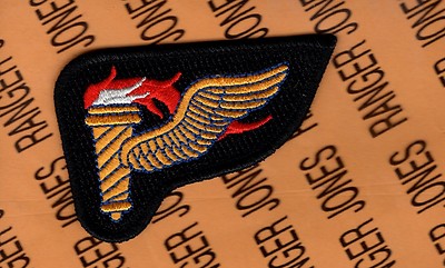 US Army Pathfinder Torch Airborne wing ~3" qualification pocket patch m ...