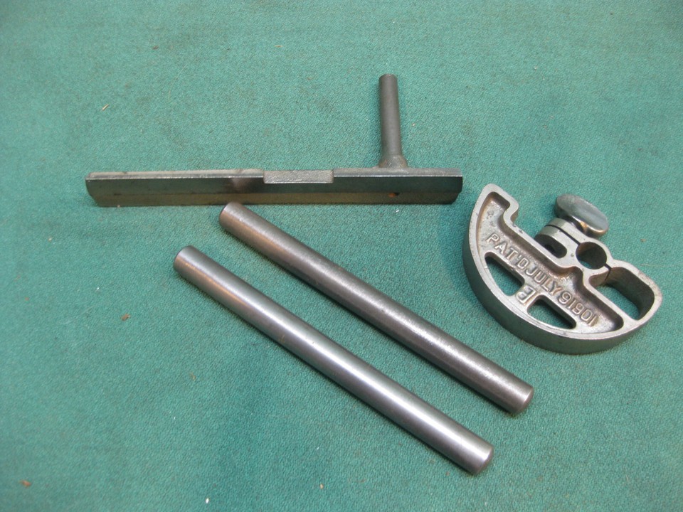 FOUR STANLEY 45 COMBINATION PLANE PARTS - SHORT ARMS, BEADING STOP ...
