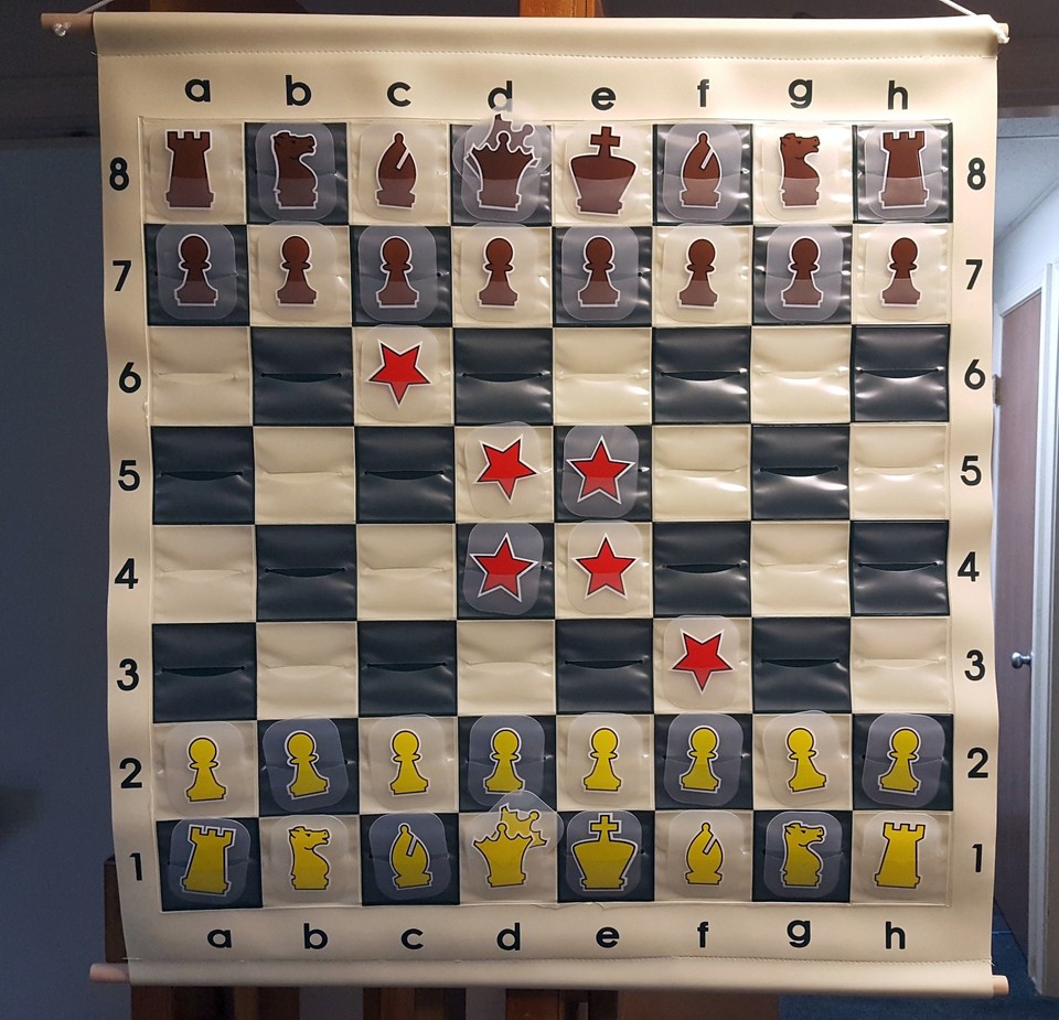 PRO CHOICE - CHESS DEMO BOARD - 3" Square Classroom Board w/ bag ...