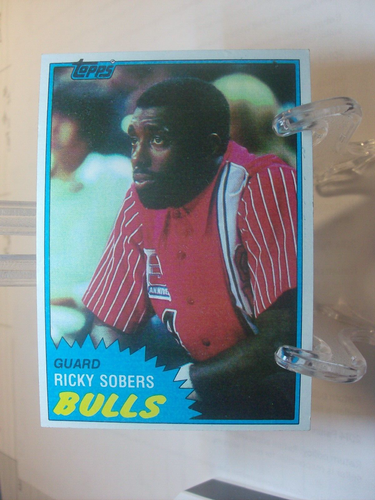 1981-82 Topps Basketball Card #8 - Ricky Sobers - Chicago Bulls (95925 ...