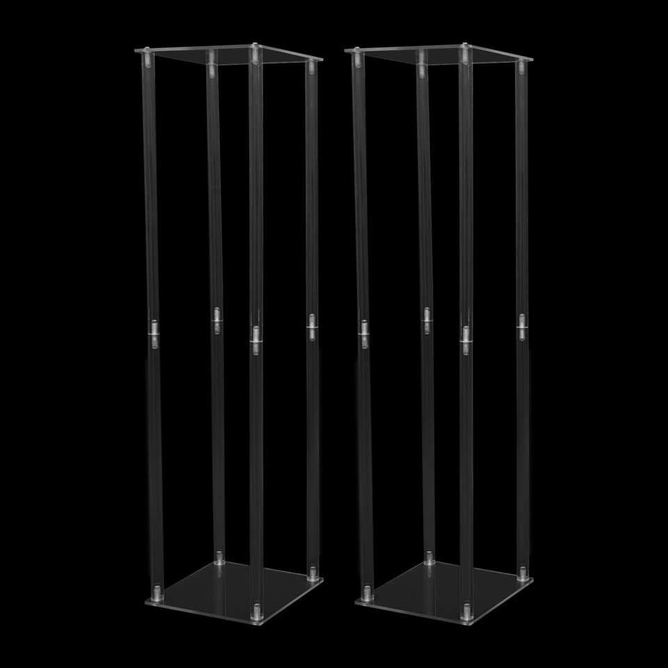 DIY Wedding Tabletop Flower Stand Multipurpose Acrylic Clear Display ...