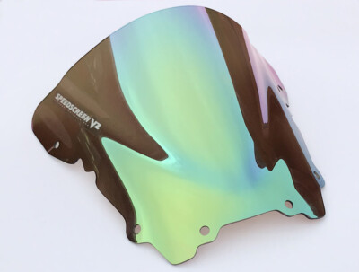 99-02 R6 LP Rainbow Iridium V2 Double Bubble Windshield Windscreen 101 ...