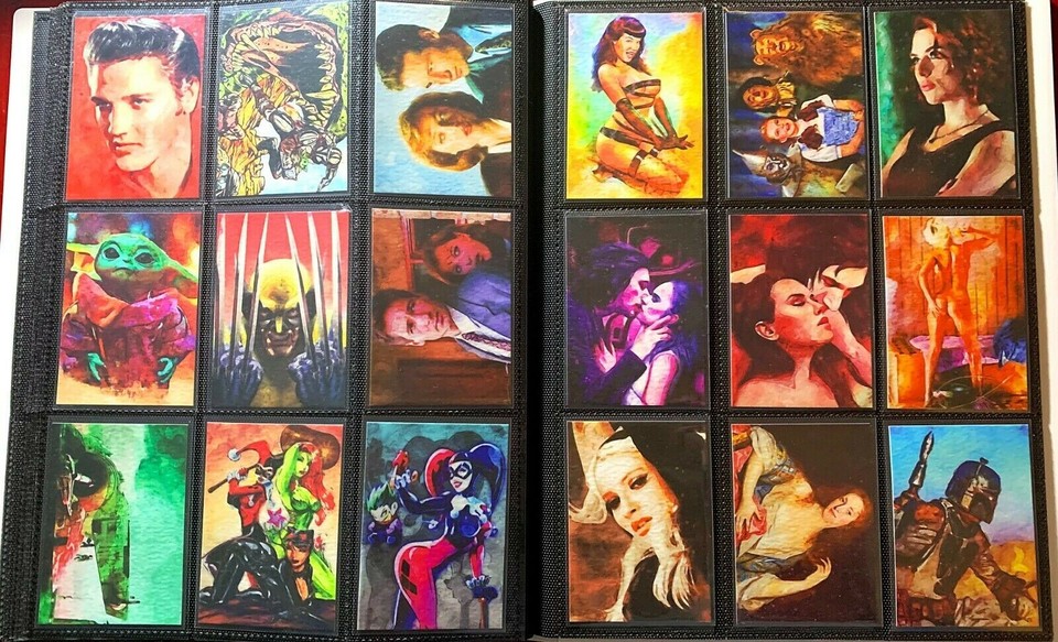 ACEO ATC Sketch Card - Sensual Seductive - 1/1 - Authenticity Stamp | eBay