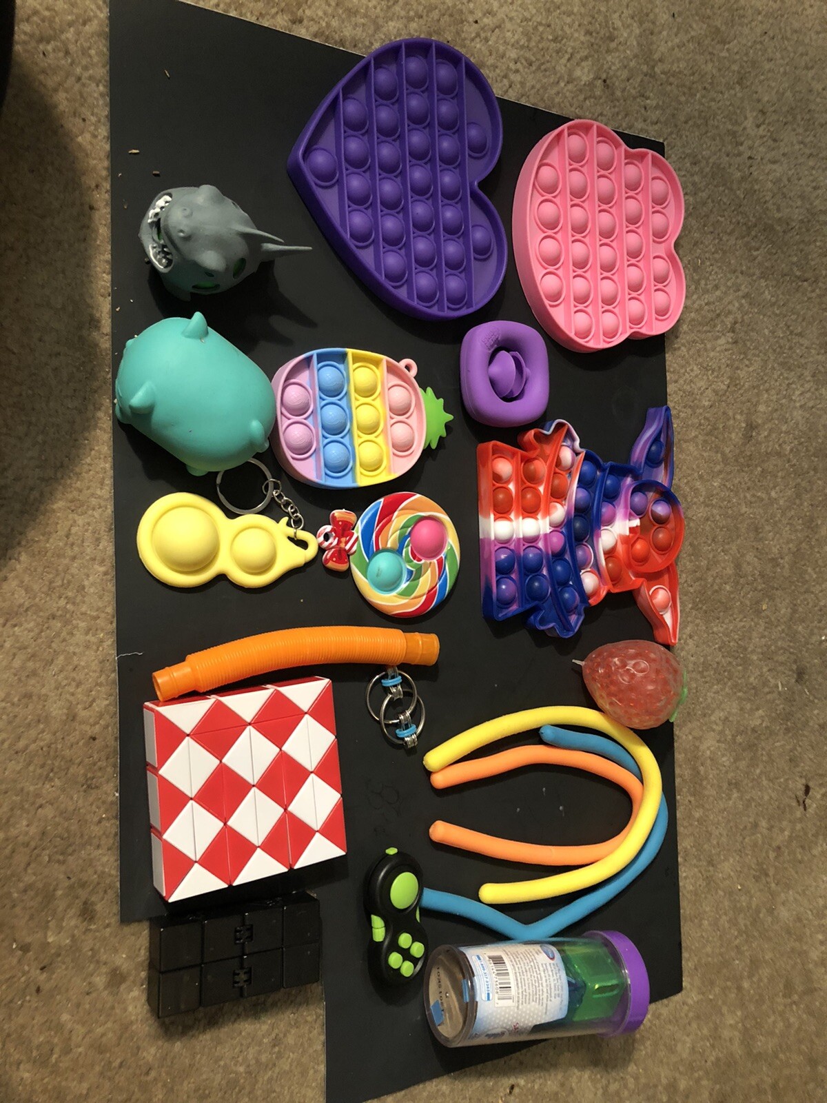 *ON SALE* Fidgets Assortment **HUGE LOT** ALL SIZES 140 PIECES | eBay