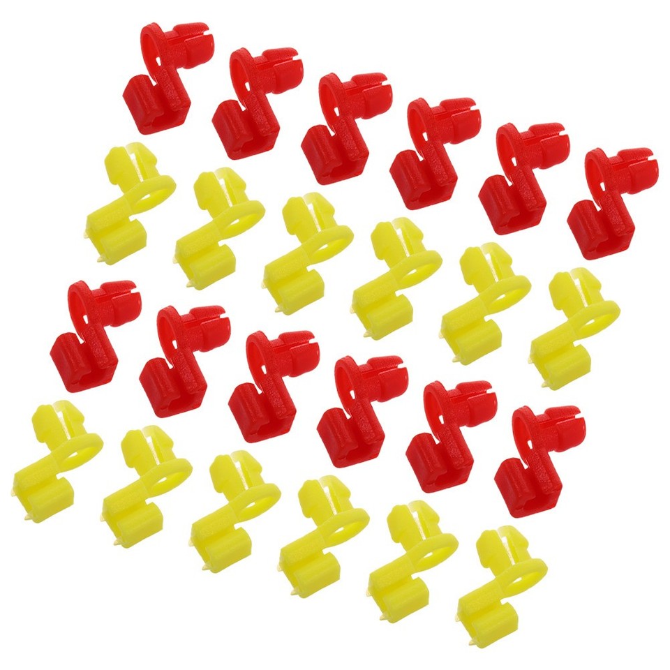 20 Sets Door Lock Replacement Parts Latch Clips Rod Handle Retainer ...