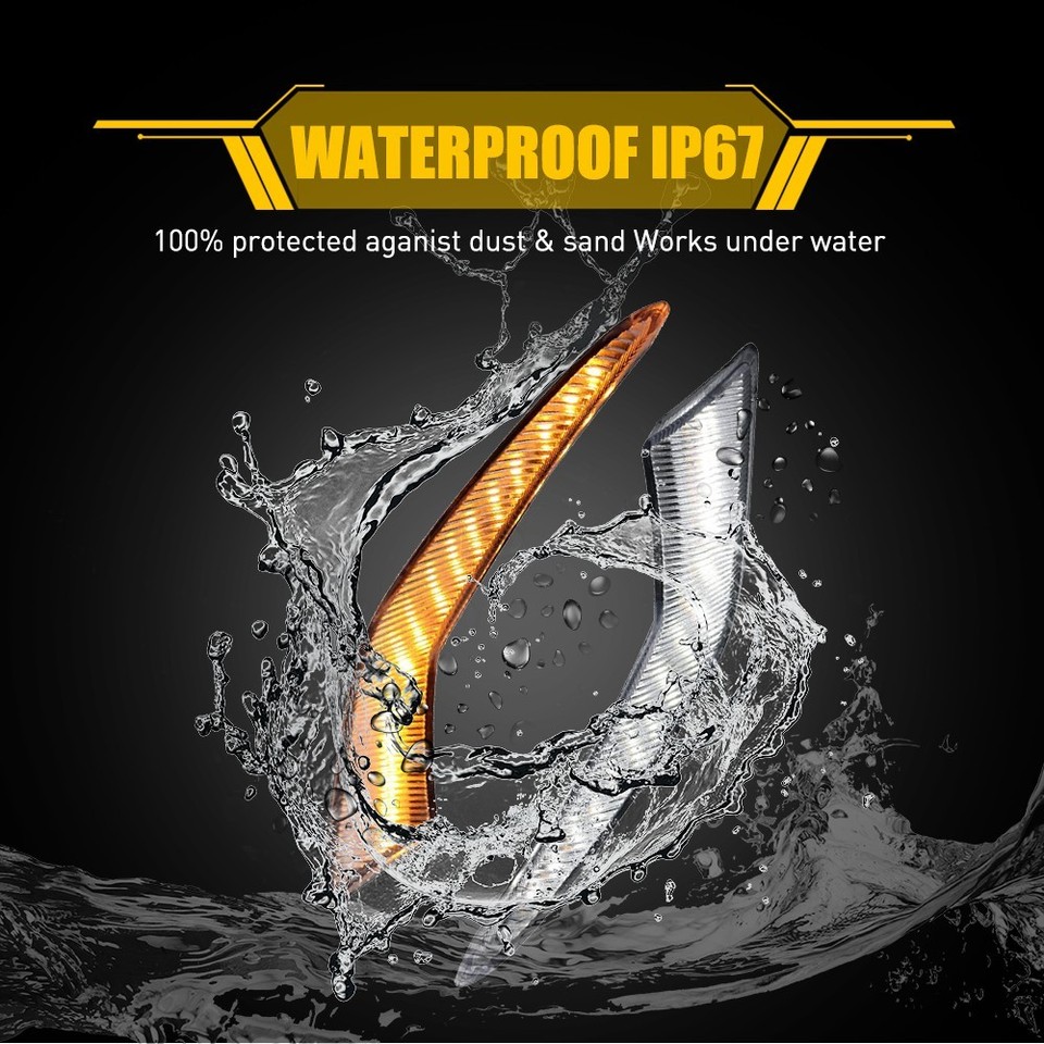 For L Toyota Corolla LE 2020-2022 Model XLE LED Running Daytime Fog DRL ...