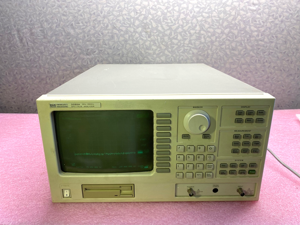 HP 3588A 10Hz-150MHz SPECTRUM ANALYZER | eBay