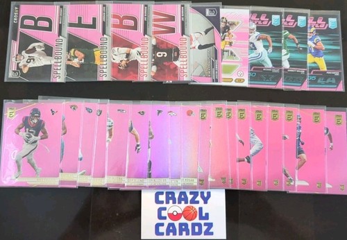 🏈2024 Donruss Elite Football Complete your set Pink Parallel & insert ...