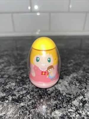 Weebles Wobble Toys 2009 Egg Shaped Hasbro Playskool Girl w/ Doll E | eBay