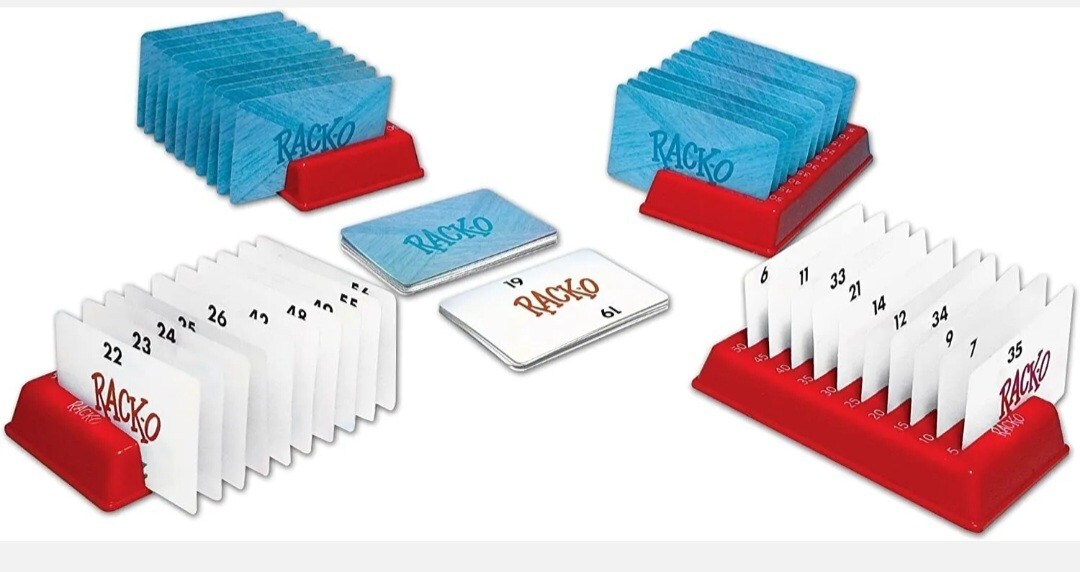 Winning Moves RACK-O Retro Package Card Game Basic Pack - 6122 for sale ...