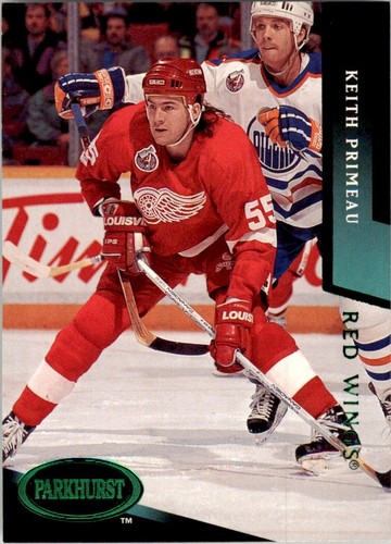 1993-94 PARKHURST KEITH PRIMEAU DETROIT RED WINGS #327 | eBay