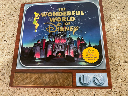 The Wonderful World of Disney Sound Book Plays its a Small World Child ...