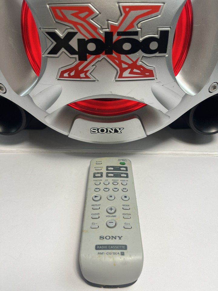 Sony Xplod Portable Boombox Radio Casette CD and MP3 CFD-G700CP w ...