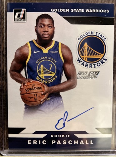 2019-20 Panini Donruss Eric Paschall Rookie Next Day Autograph RC ...