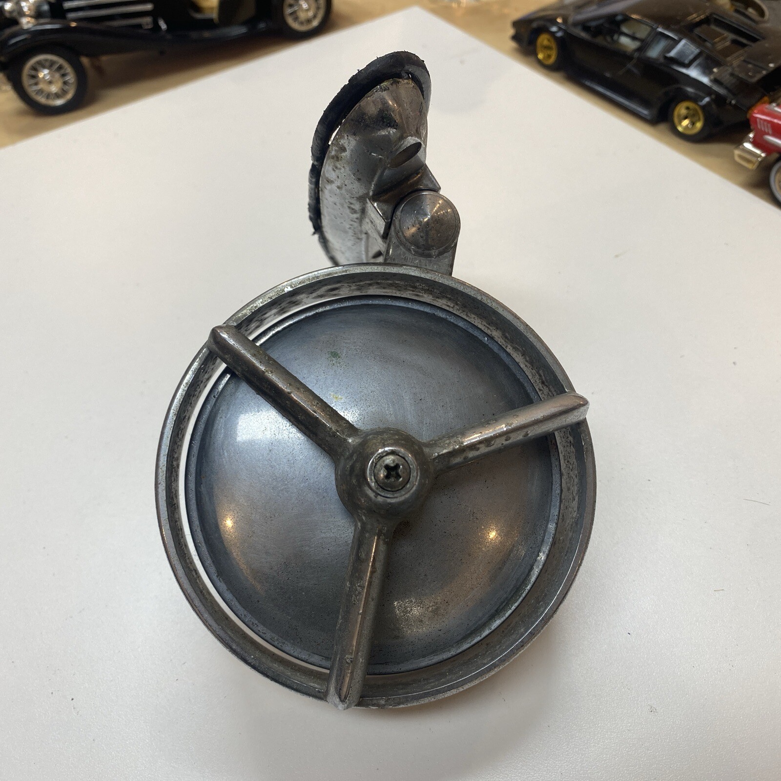 1950‚Äôs 1960‚Äôs Yankee Chrome Outside Tribar Mirror Vintage Tri Bar ...