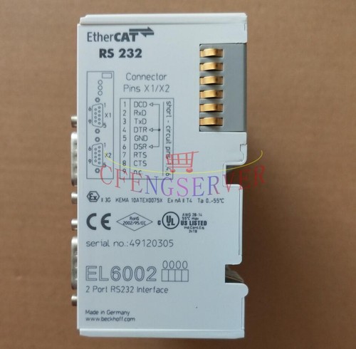 1PC Used BECKHOFF EL6002 PLC Module | eBay
