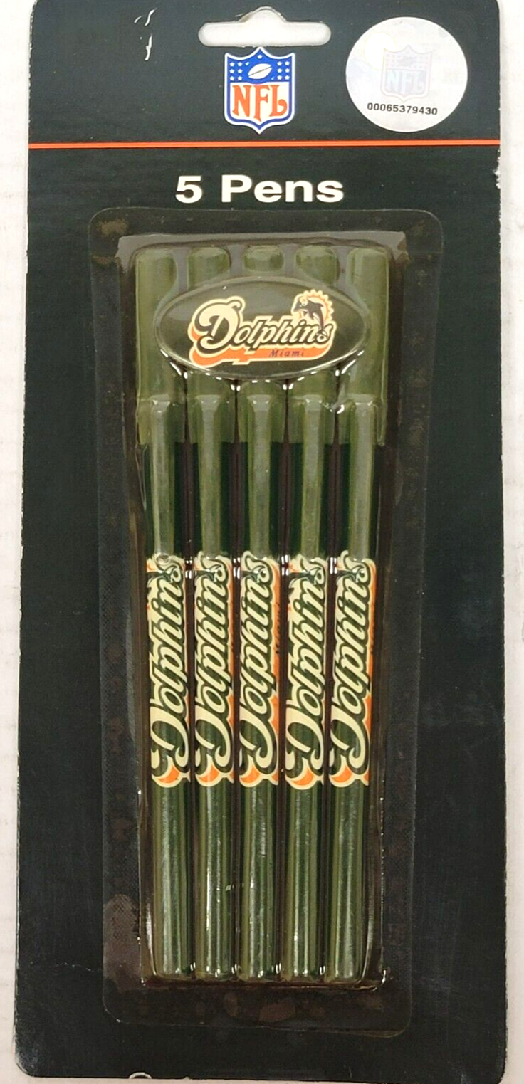 NFL Miami Dolphins Pens, NEW (Pack of 10) | eBay