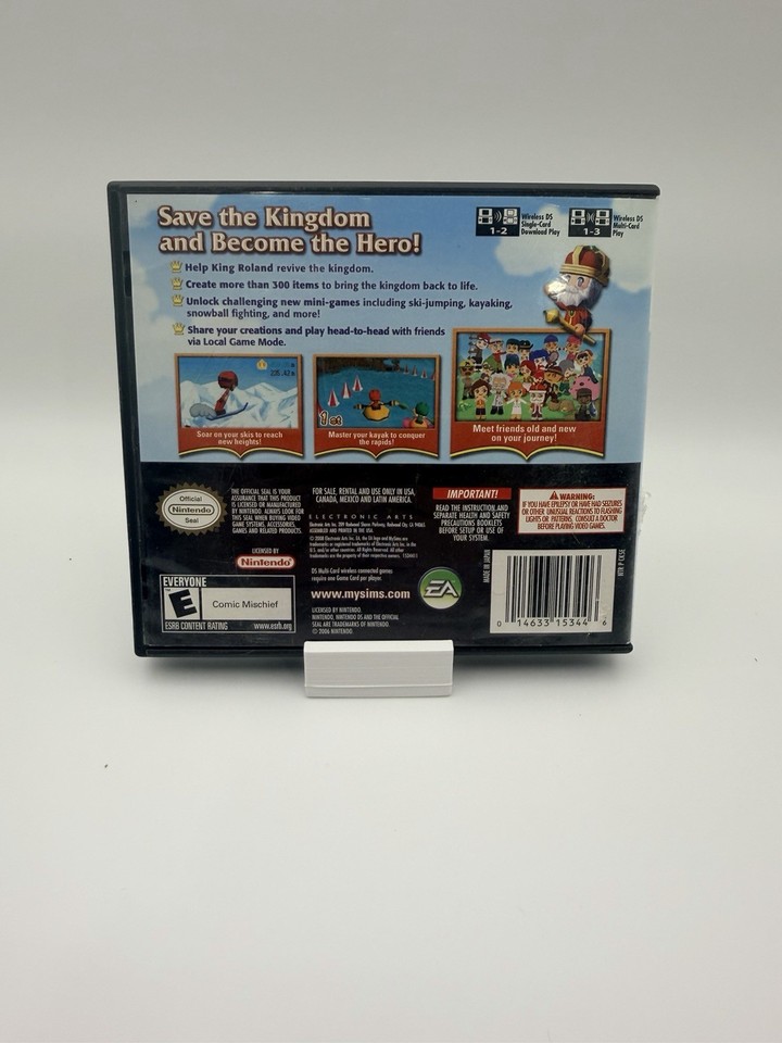 My Sims Kingdom - Nintendo DS 14633153446| eBay