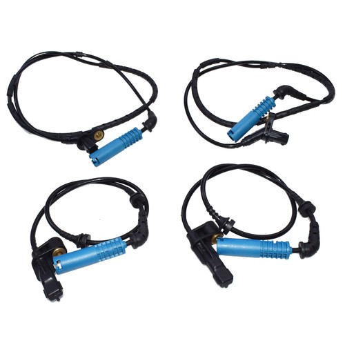 4Pcs ABS Wheel Speed Sensor Front Rear For BMW 325Ci 330Ci M3 Z4 323i ...