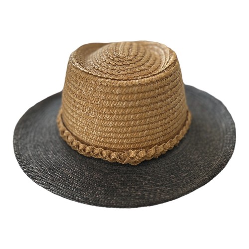 NBW Vintage Miriam Lefcourt Elegantly Yours Straw Sun Hat Hand Crafted ...