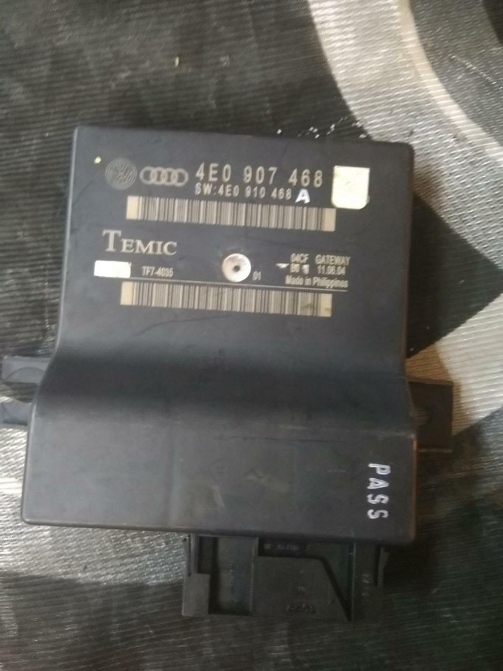 2004 2005 2006 2007 2009 Audi A8 Quattro Gateway Control Module OEM ...