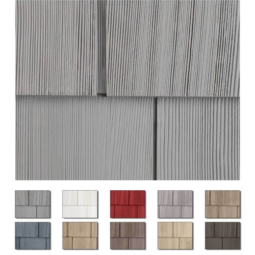 Homeside Select Double 7 Inch Cedar Shake Vinyl Siding (1/2 Square) | eBay