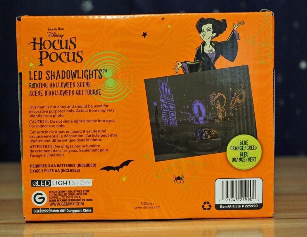 Disney Hocus Pocus LED Shadowlights Haloween | eBay