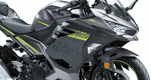 KAWASAKI NINJA 400 ABS 2021 COWLING,LWR,LH,M.F.S.BLACK 55028-0645-739 ...