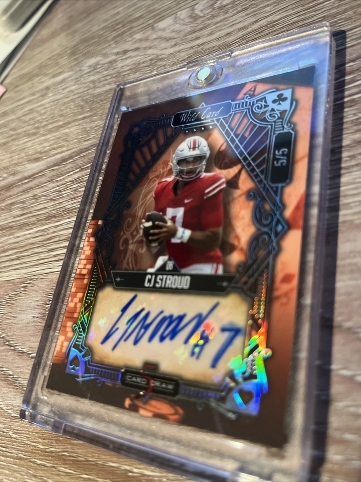 2022 Wild Card 5 Card Draw CJ Stroud Auto 5/5 | eBay