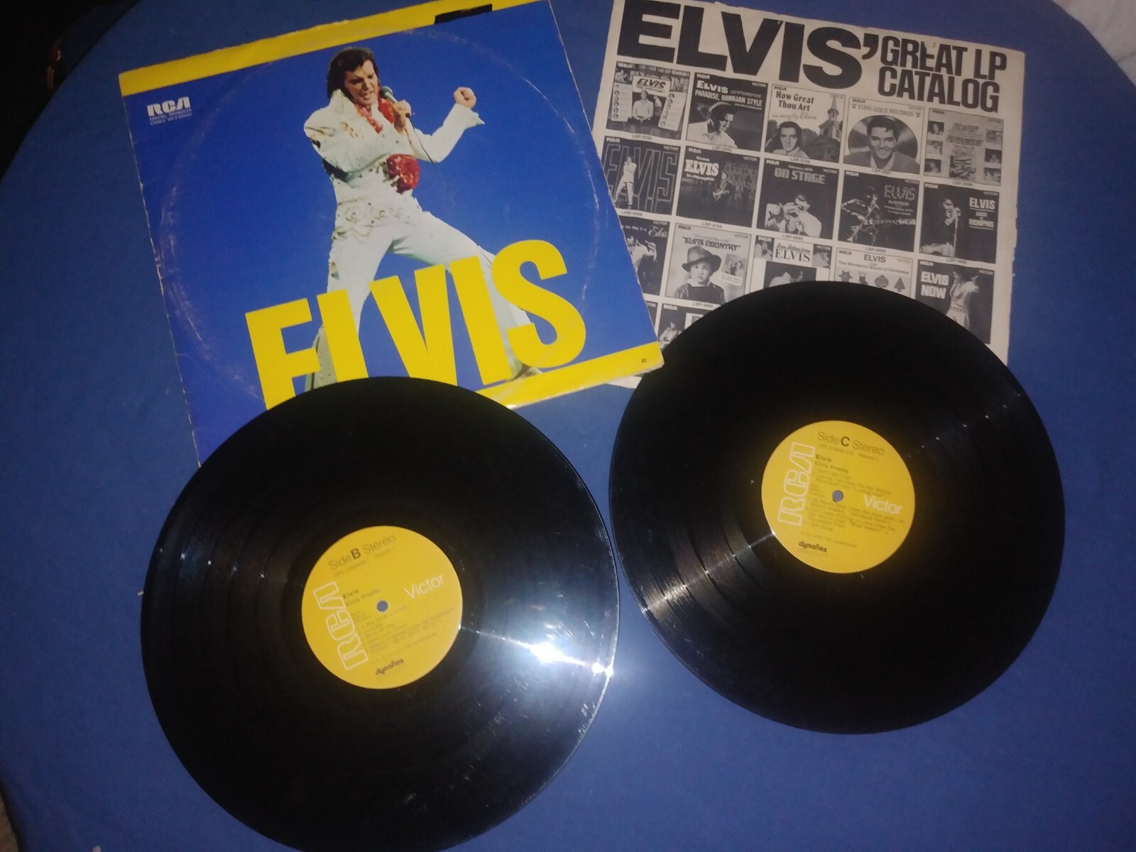 ELVIS PRESLEY Elvis VINYL Hound Dog Jailhouse Rock Return To Sender All ...